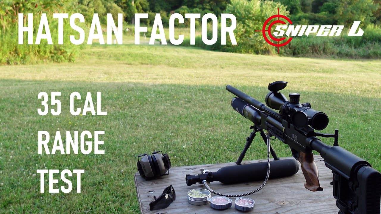 Range Test: Hatsan Factor Sniper Long 35 Cal - YouTube