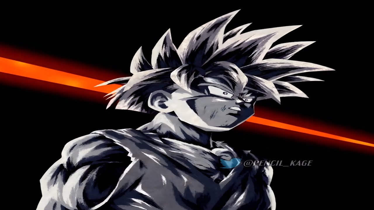 ULTRA SSJ2 GOHAN INK BRUSH ANIMATION EDIT TRAILER! @pencil_kage ...