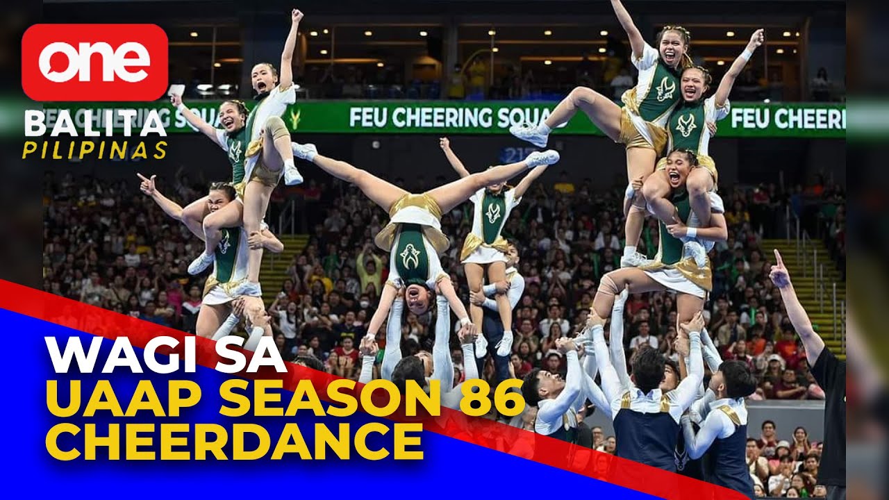 Bagong champion ng UAAP Cheerdance competition - YouTube