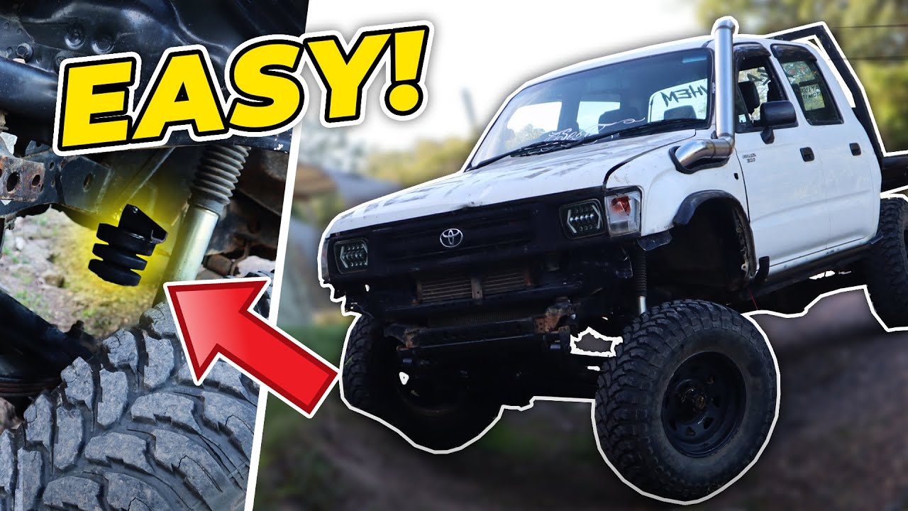 Custom 4x4 Bumpstops - YouTube