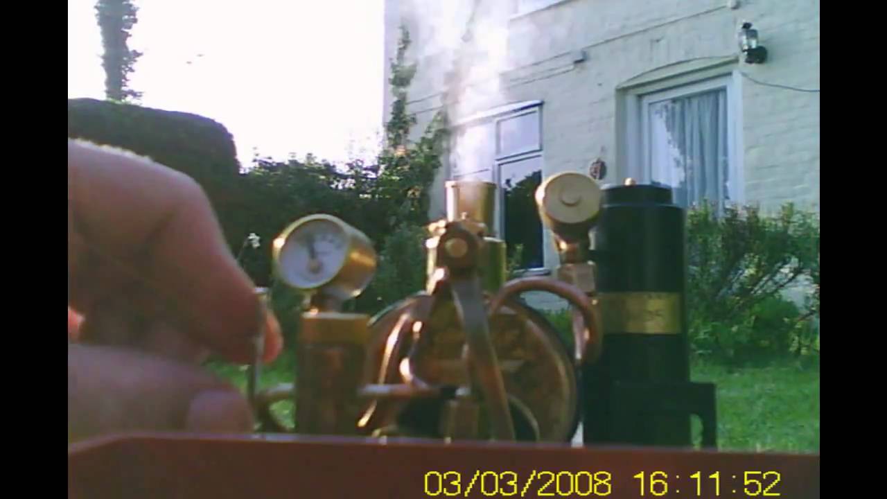 16mm Round House Billy kit on steam test - YouTube