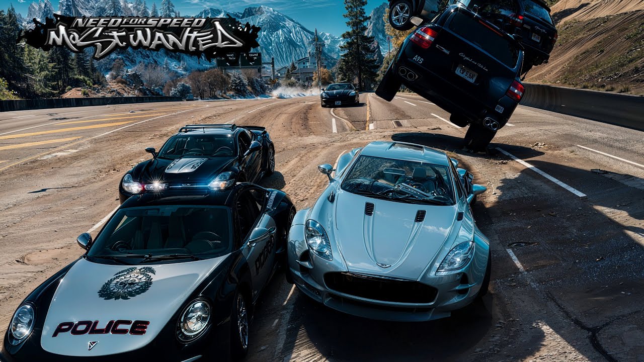 THE MOST DANGEROUR COP CHASE EVER !! MOST WANTED FINAL PURSUIT - ASTON ...