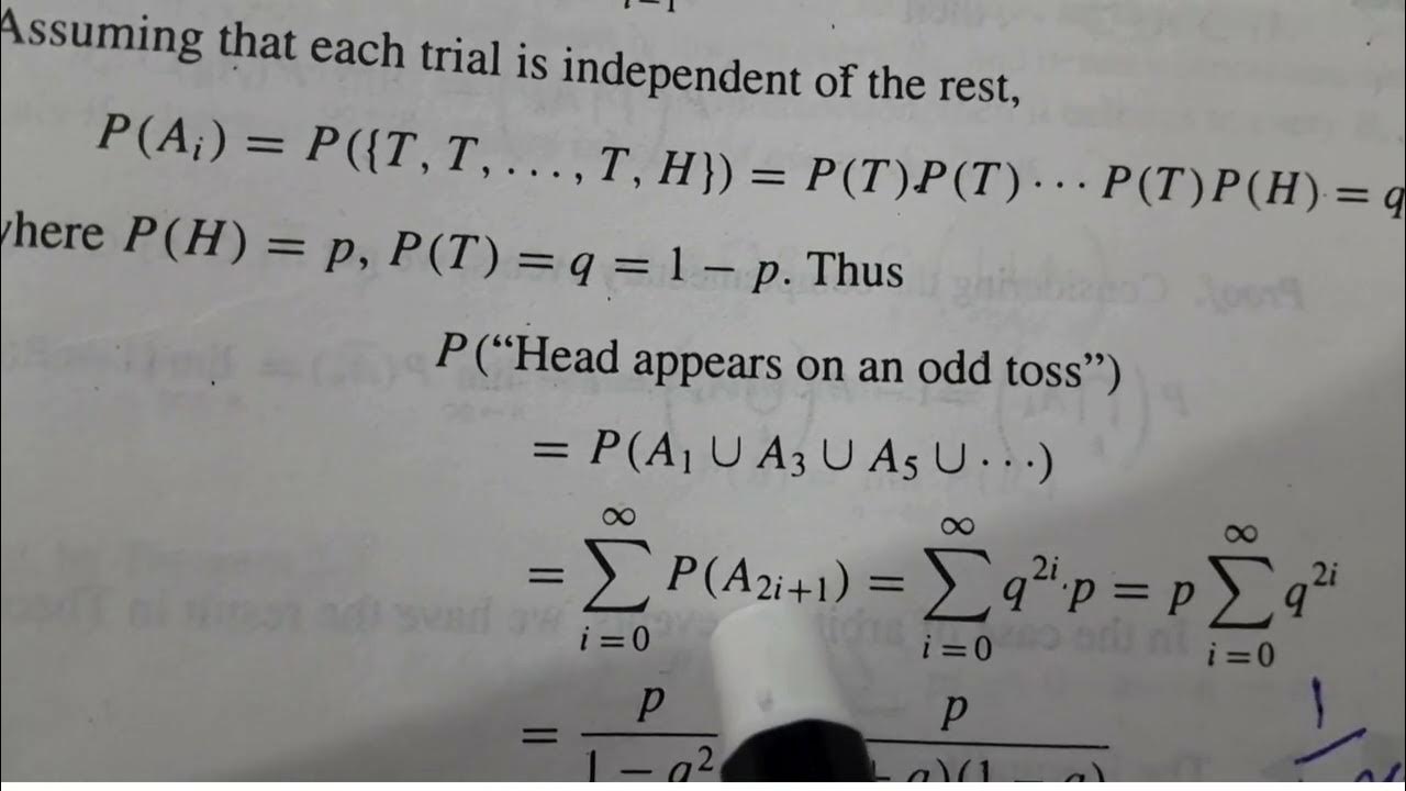 Probability and Random Variables ( Biased coin Toss ) - YouTube