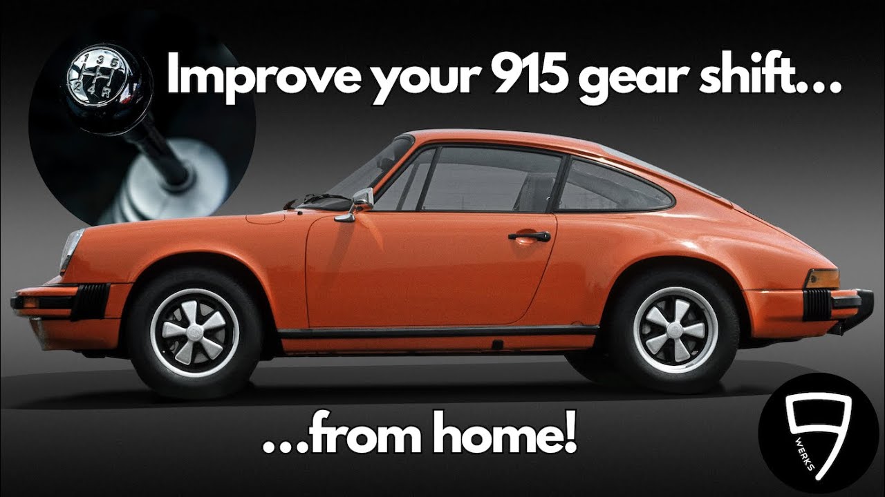 How to adjust Porsche 915 gearbox linkage - YouTube