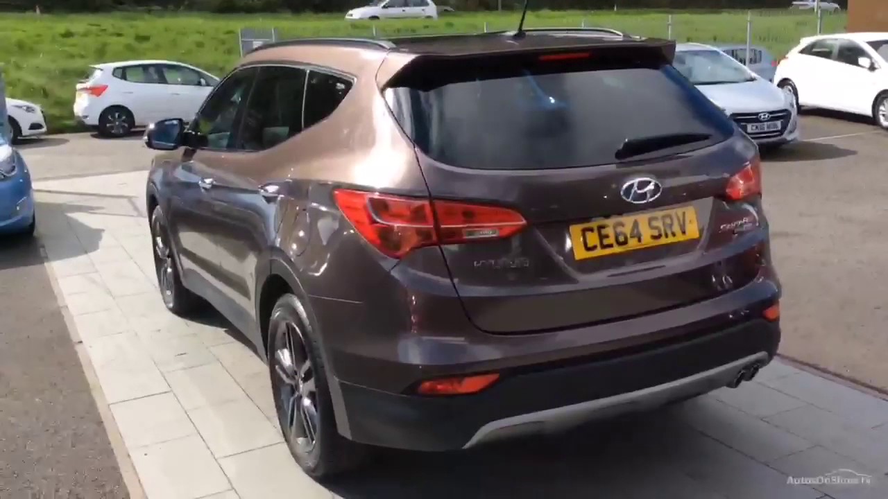 HYUNDAI SANTA FE PREMIUM SE CRDI BROWN 2014 - YouTube