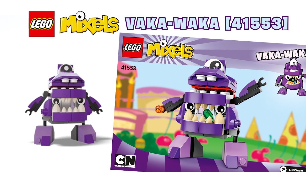 LEGO Mixels VAKA-WAKA 41553 Instructions - YouTube