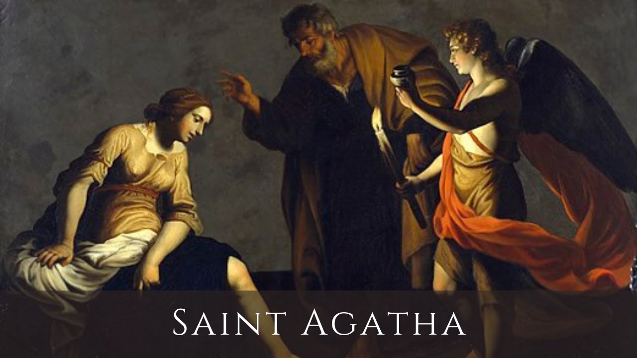 The Miraculous Life of St. Agatha: A Tale of Faith and Strength - YouTube