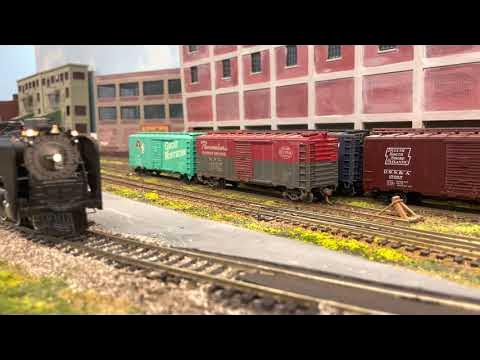 Union pacific 844 and 1943 pull an excursion train on the Gratiot Valley Railroad - YouTube