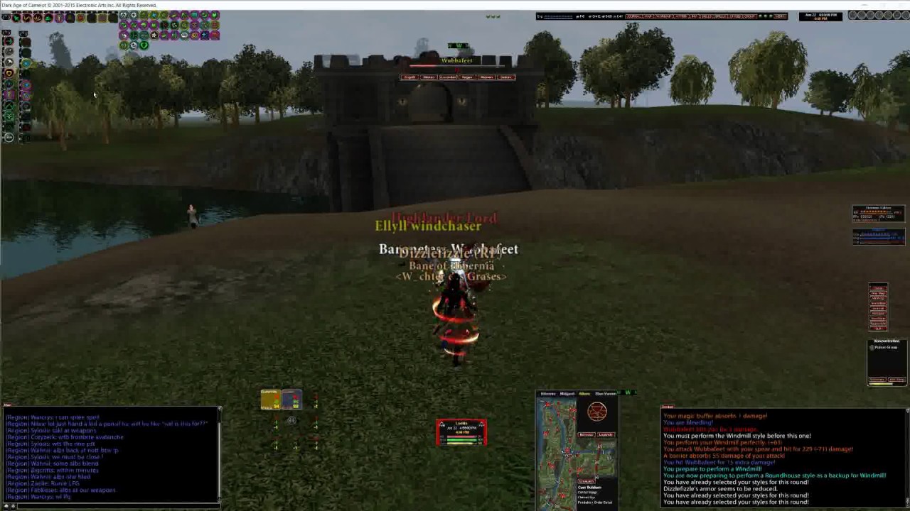 Daoc Ywain Duo Valkyrie & Healer - YouTube
