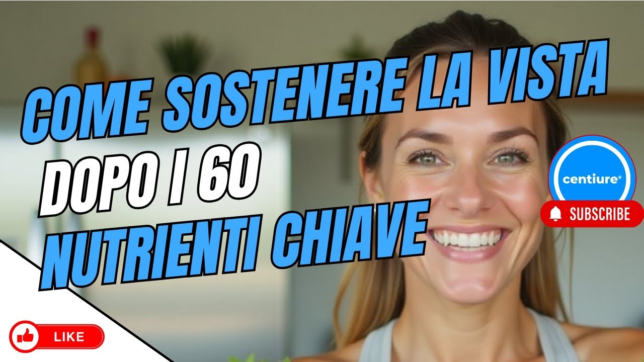 I Segreti Per Mantenere Gli Occhi Sani Dopo i 60 Anni! - YouTube