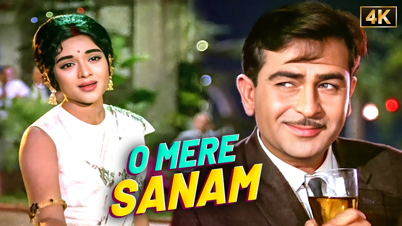 O Mere Sanam [4K] - Timeless Duet by Lata Mangeshkar & Mukesh | Sangam ...