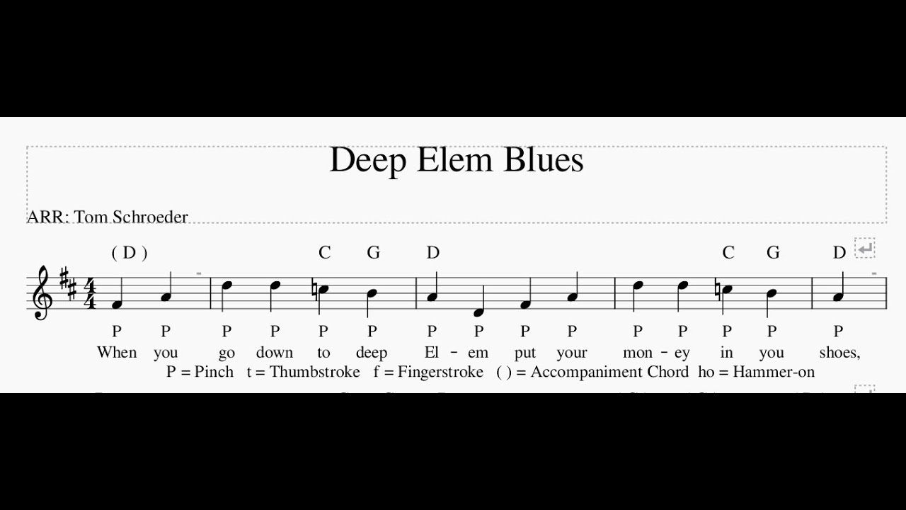 Deep Elem Blues - YouTube