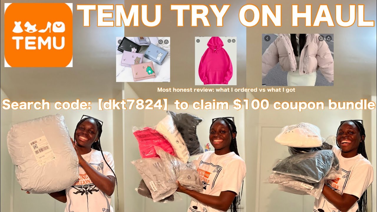 Epic Temu Clothing Try-On: Expert Review - YouTube