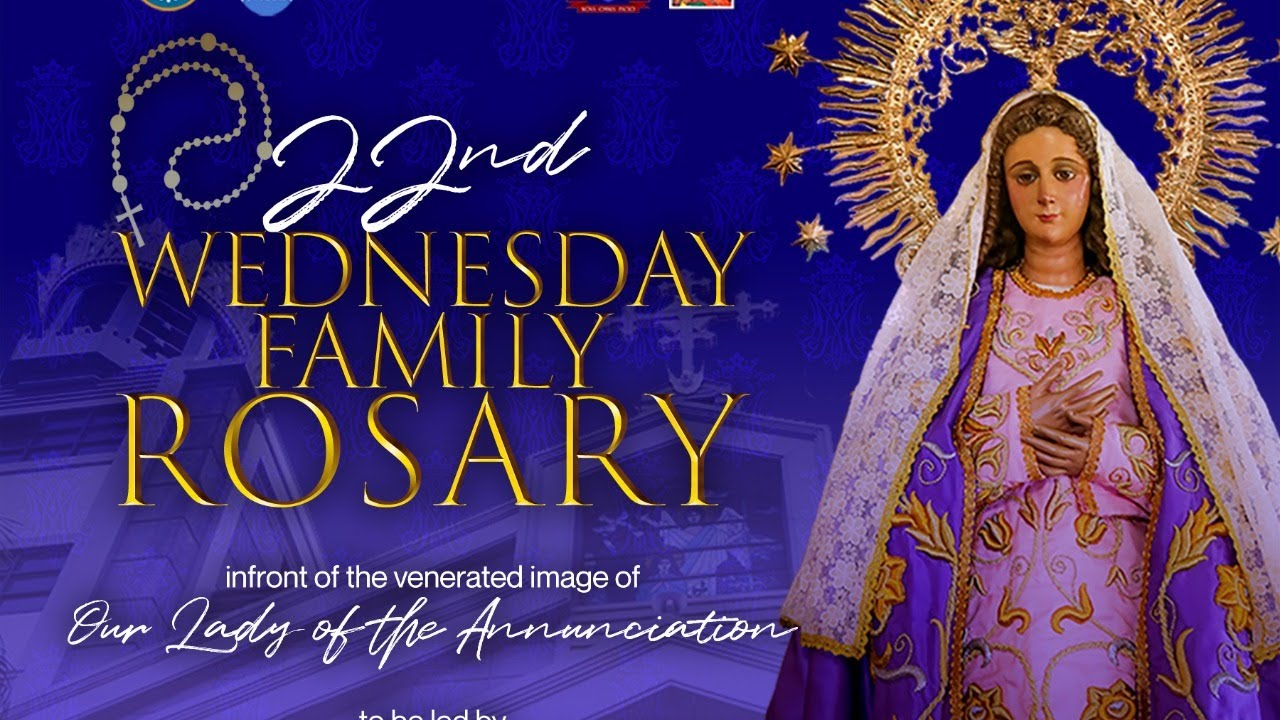 WEDNESDAY FAMILY ROSARY June 12, 2024 - YouTube