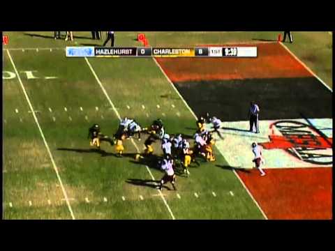 Charleston RB Ge'Vonte Jones takes the handoff in for the 2 pt ...