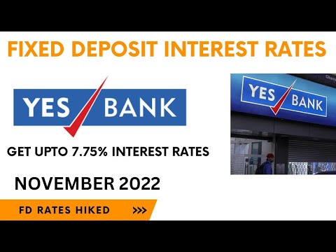 Yes Bank Fixed deposit interest rates 2022||November 2022||Get upto 7. ...