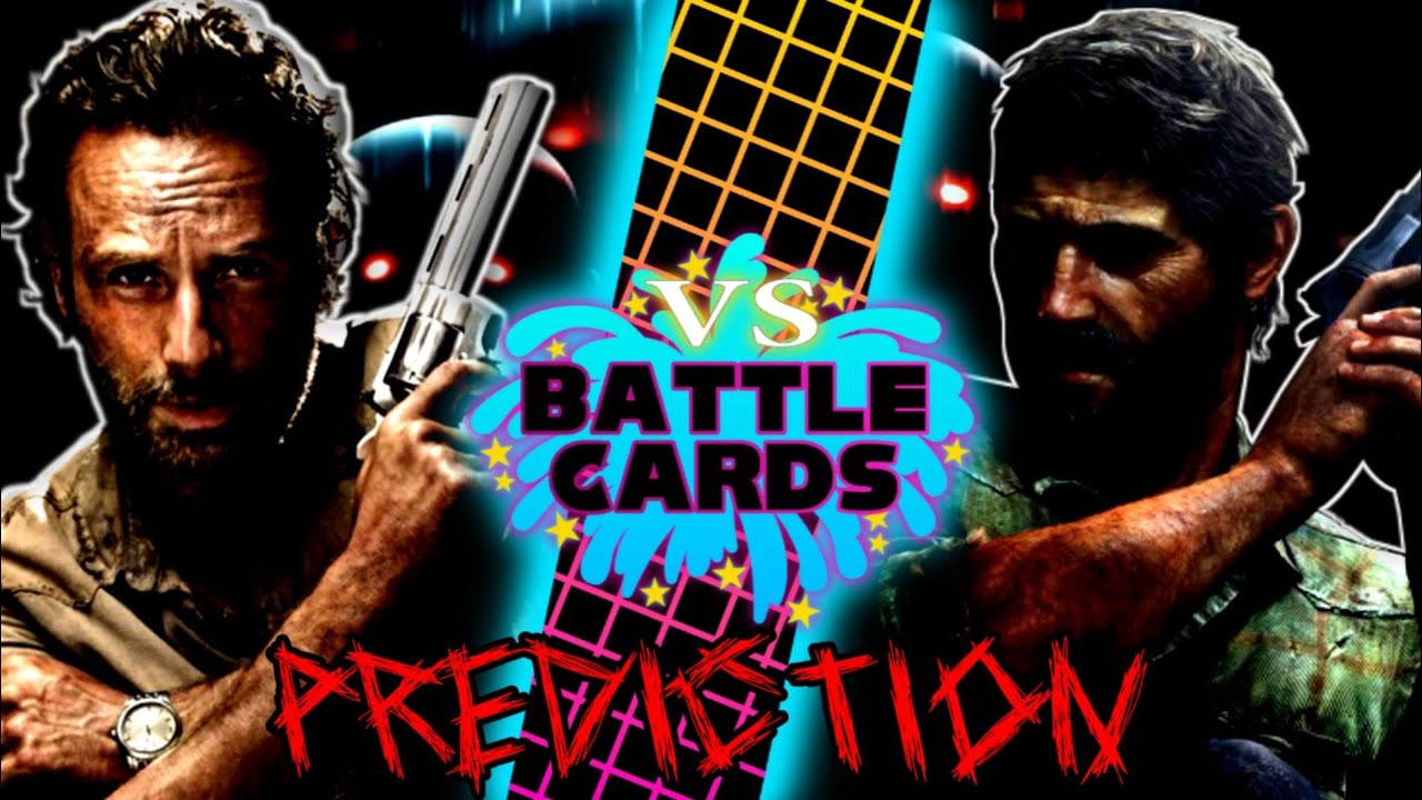 VS Battle Cards Rick Grimes VS Joel - YouTube
