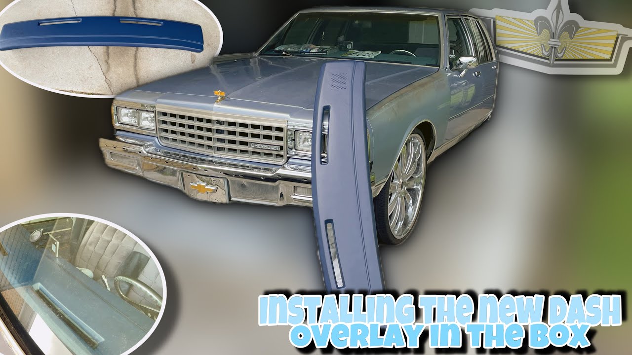 Upgrading My Box Chevy's Interior Again by Throwing the New Dash ...