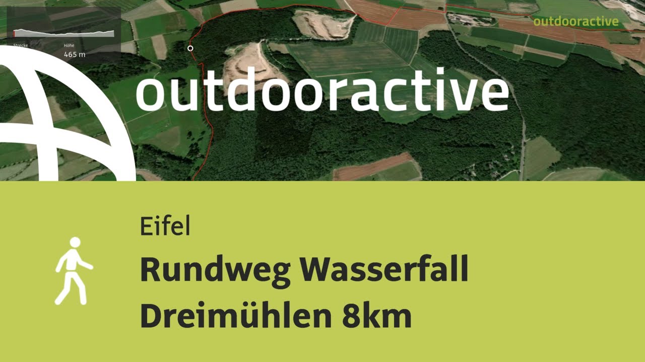 Wanderung in der Eifel: Rundweg Wasserfall Dreimühlen 8km - YouTube