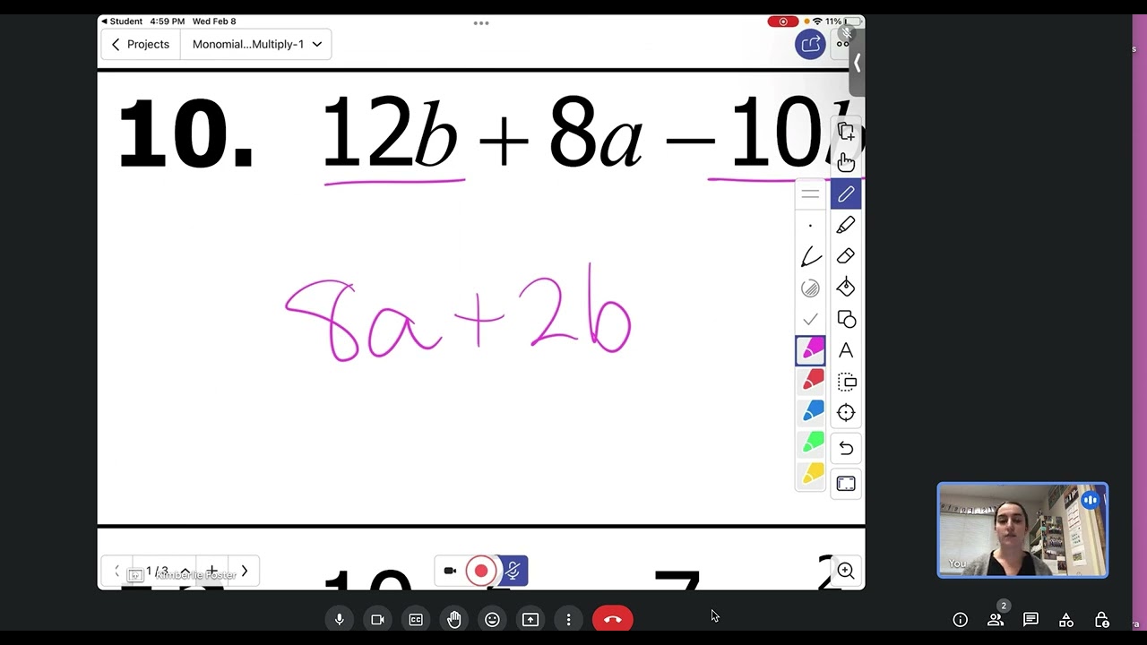 Adding Subtracting Multiplying Monomials YouTube Adding Subtracting Multiplying Monomials YouTube