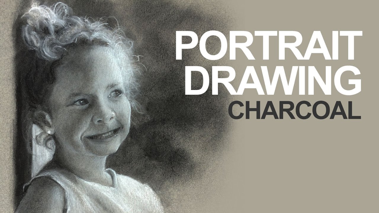 Charcoal Portrait Drawing Tutorial