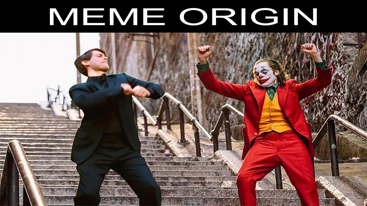 [MEME ORIGIN]Joker and Peter Parker Dancing - YouTube