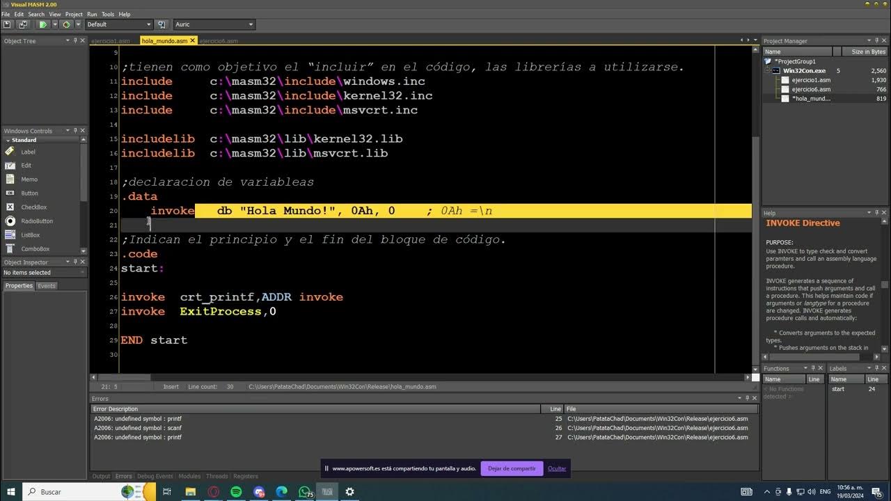 Hola mundo - YouTube