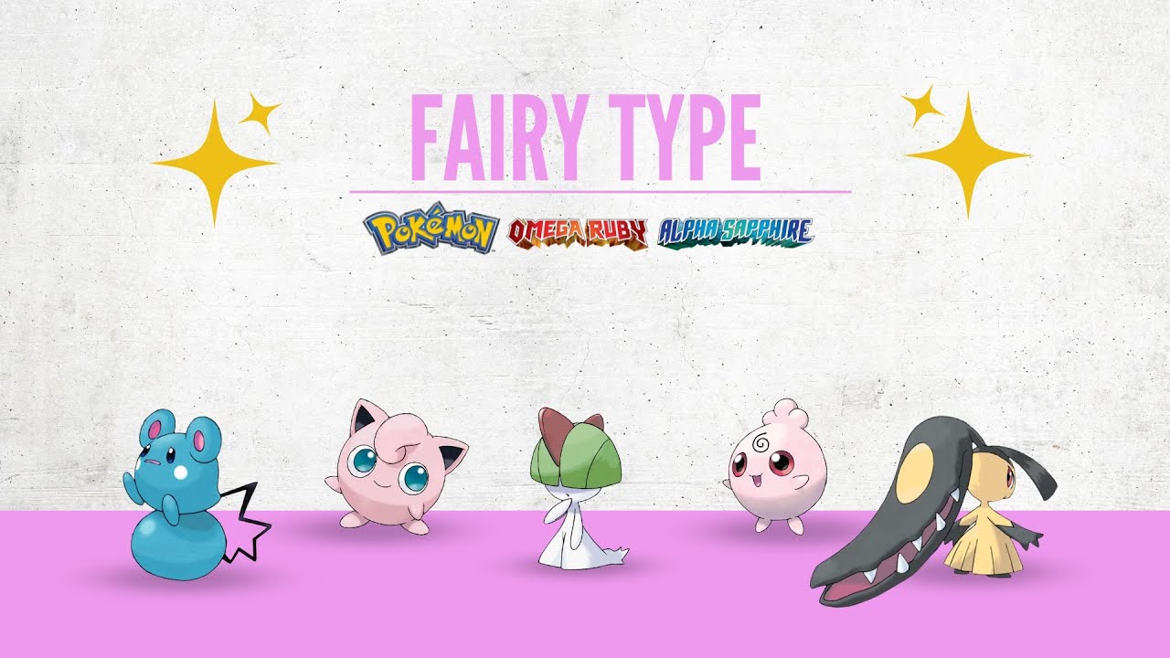All Pokemon FAIRY TYPE (Gen 3) - YouTube