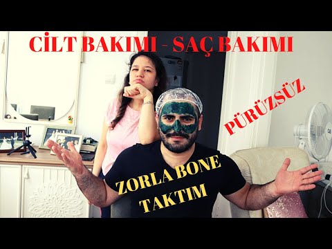CİLT BAKIMI YÜZ MASKESİ SAÇ BAKIMI YAPTIM