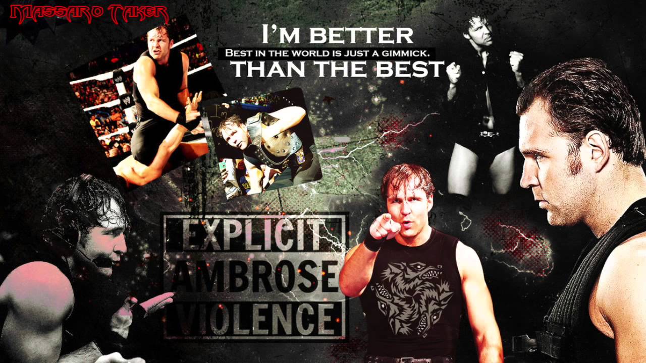 WWE Dean Ambrose Retaliation Theme Song Arena Effects HD - YouTube