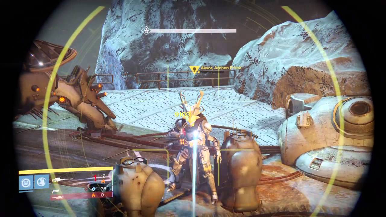 Destiny Nightfall Archon Priest vs. Gjallarhorn Ice Breaker & Black ...