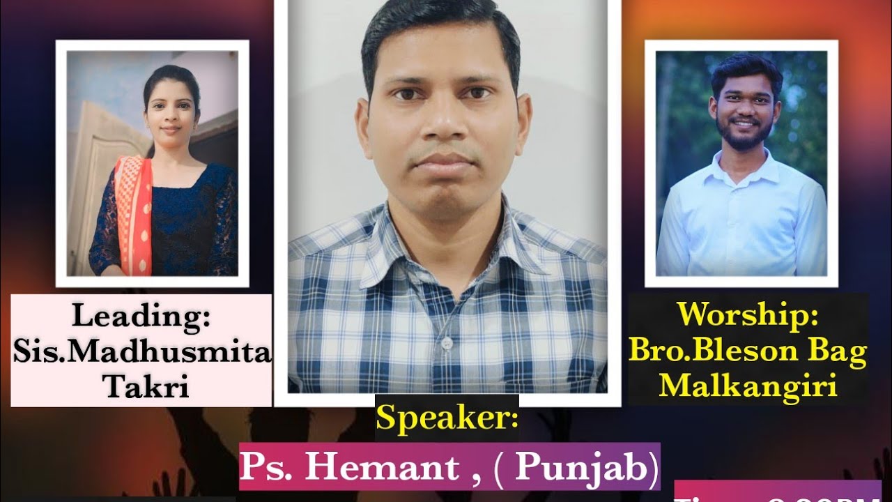 REVIVAL MEETING || PS. HEMANT || BIBLE STUDY FELLOWSHIP || DT : 16/03/2025, - YouTube