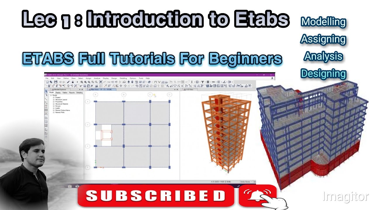 Video 1 introduction of Etabs ‎#etabstutorial ‎@CivilEngineerss #etabs ...