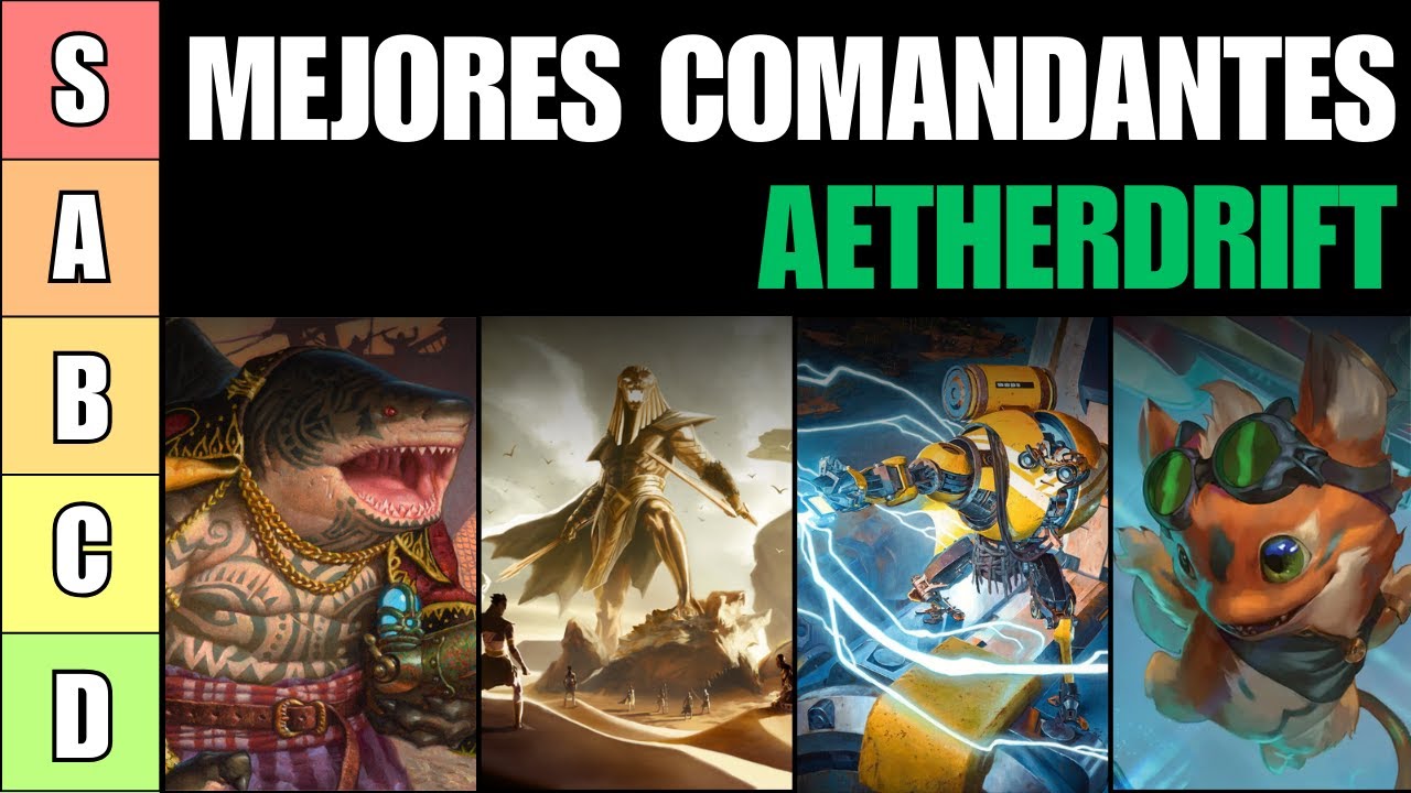 Los MEJORES COMMANDERS de AETHERDRIFT | TIER LIST - YouTube