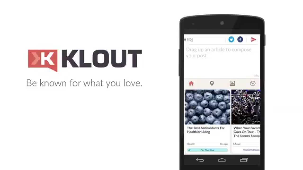 Introducing the New Klout Android App - YouTube