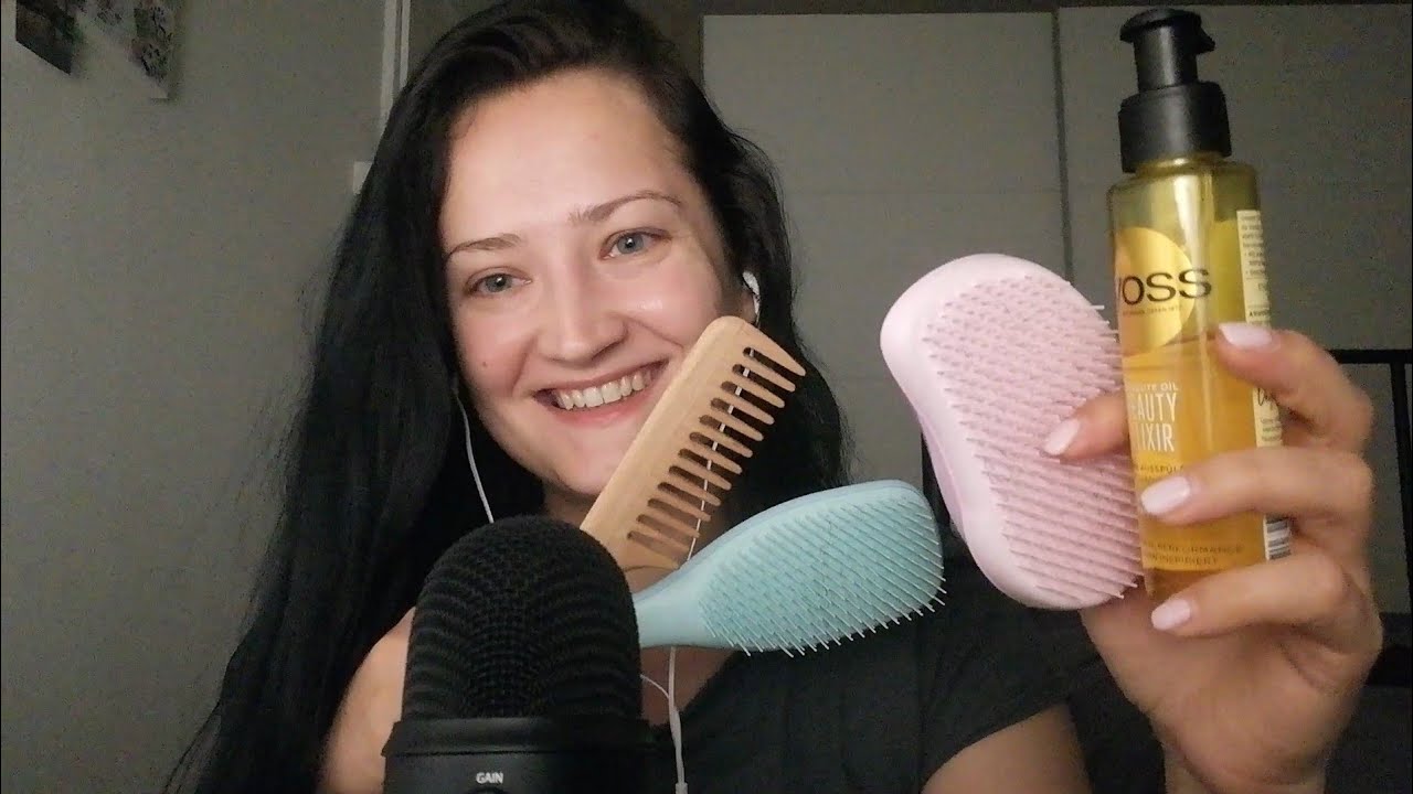 🇨🇭SWISS ASMR🇨🇭 | Tingly Hair Sounds | Brushing Through Hair | Relaxing ...