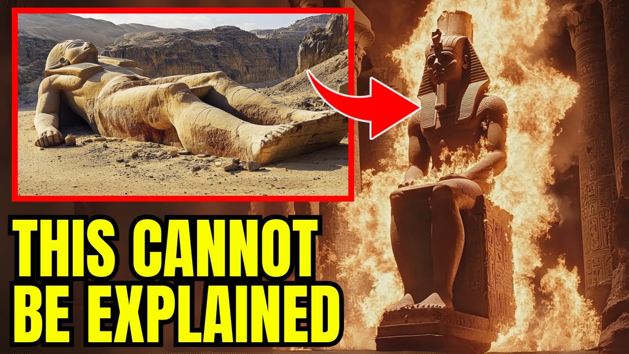 Archaeologists Discovered A Melted Statue In Egypt That CANNOT BE ...