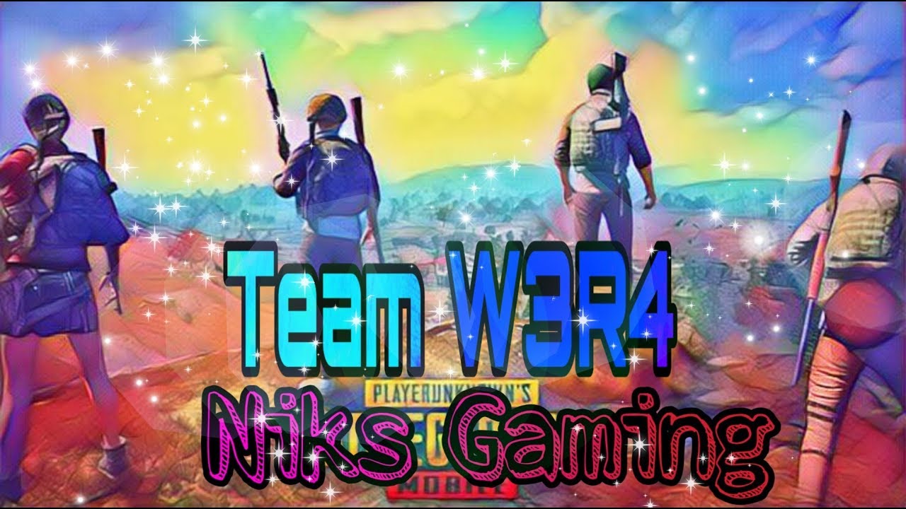 New update 0.13.0 | Live pubg mobile | Team W3R4 | NIKS GAMING - YouTube