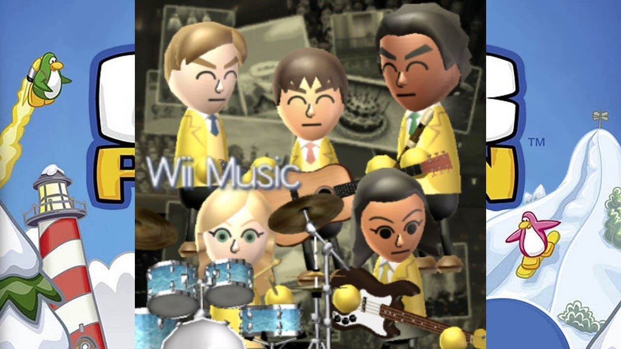 Gadget Room (Club Penguin: EPF) - Wii Music - YouTube