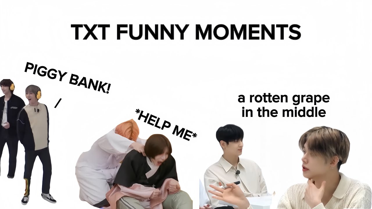 txt funny moments - YouTube