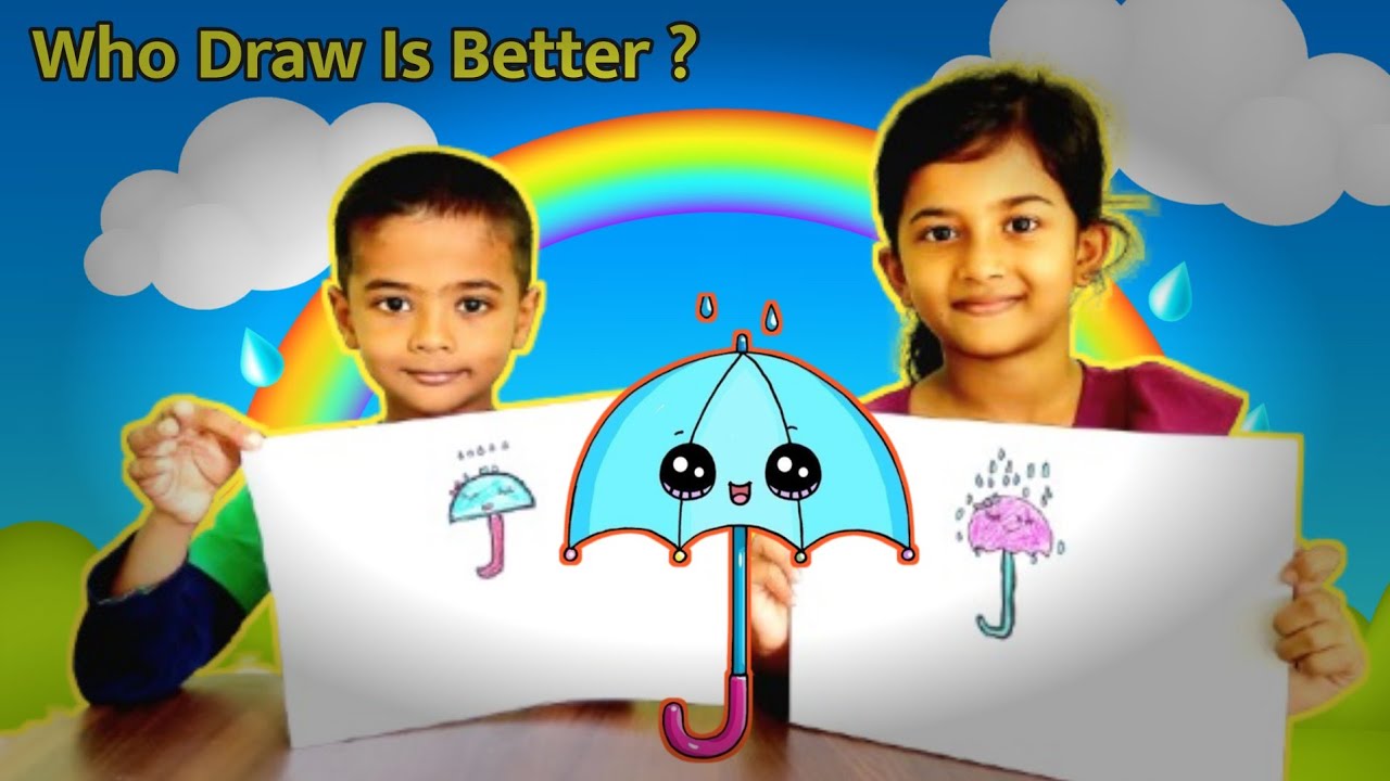 Kids Drawing Competition | Kids Drawing Challenge | Funny Drawing - YouTube