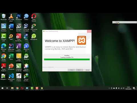 CARA INSTALASI XAMPP,MARIA DB,MYSQL DATABASE - YouTube