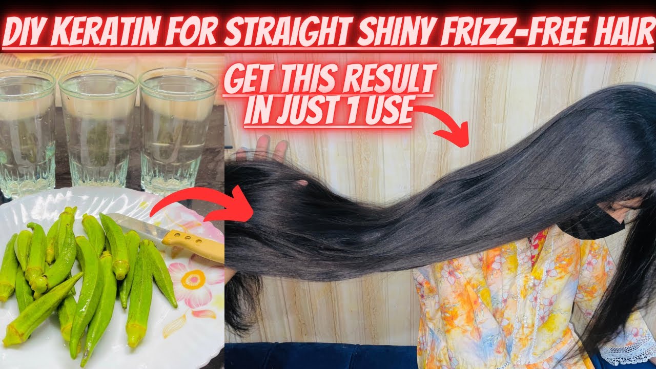 The Most Powerful Natural Keratin Formula To Straighten Frizzy Hair ...