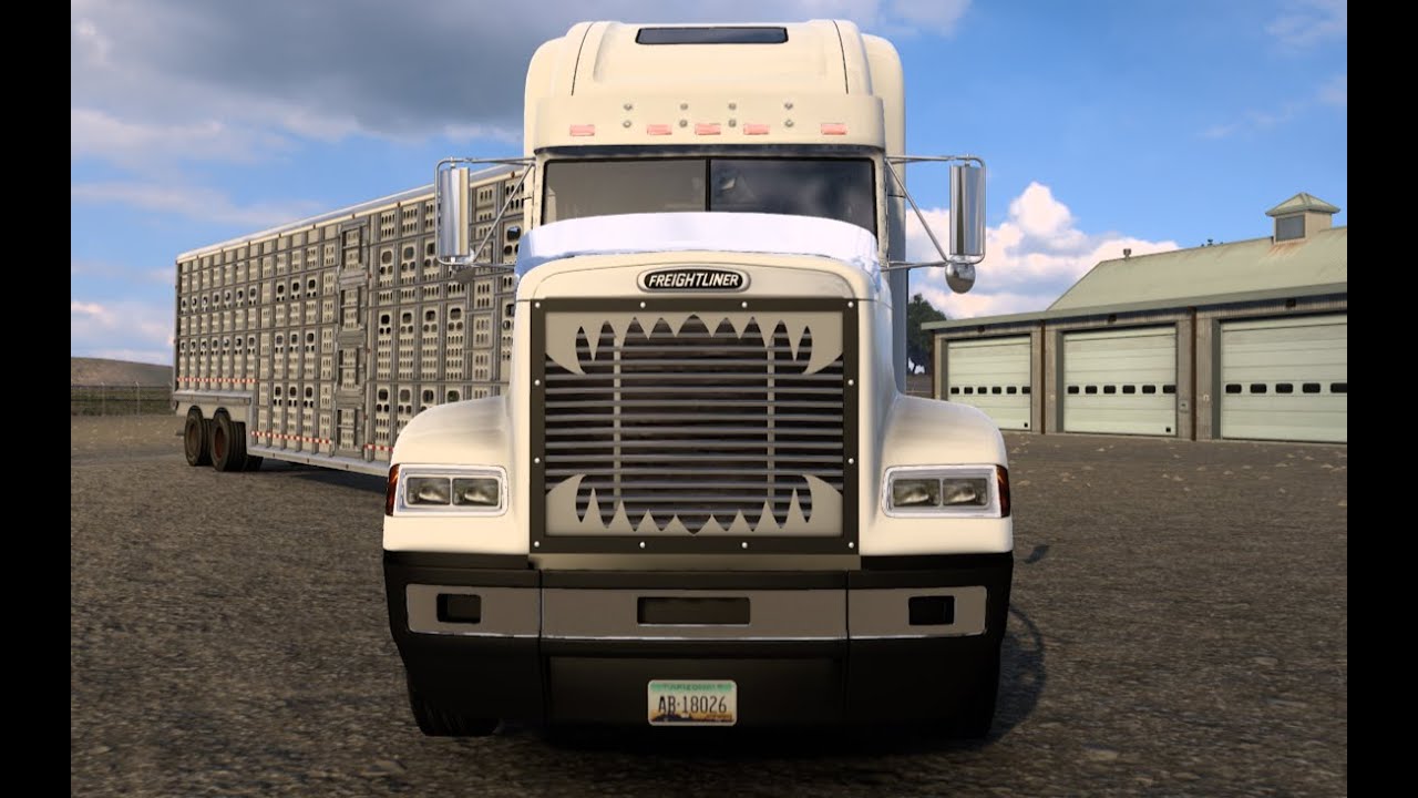 FLD FREIGHTLINER CATTLE WORK-ATS EXPANSION-AMERICAN TRUCK SIMULATOR ...