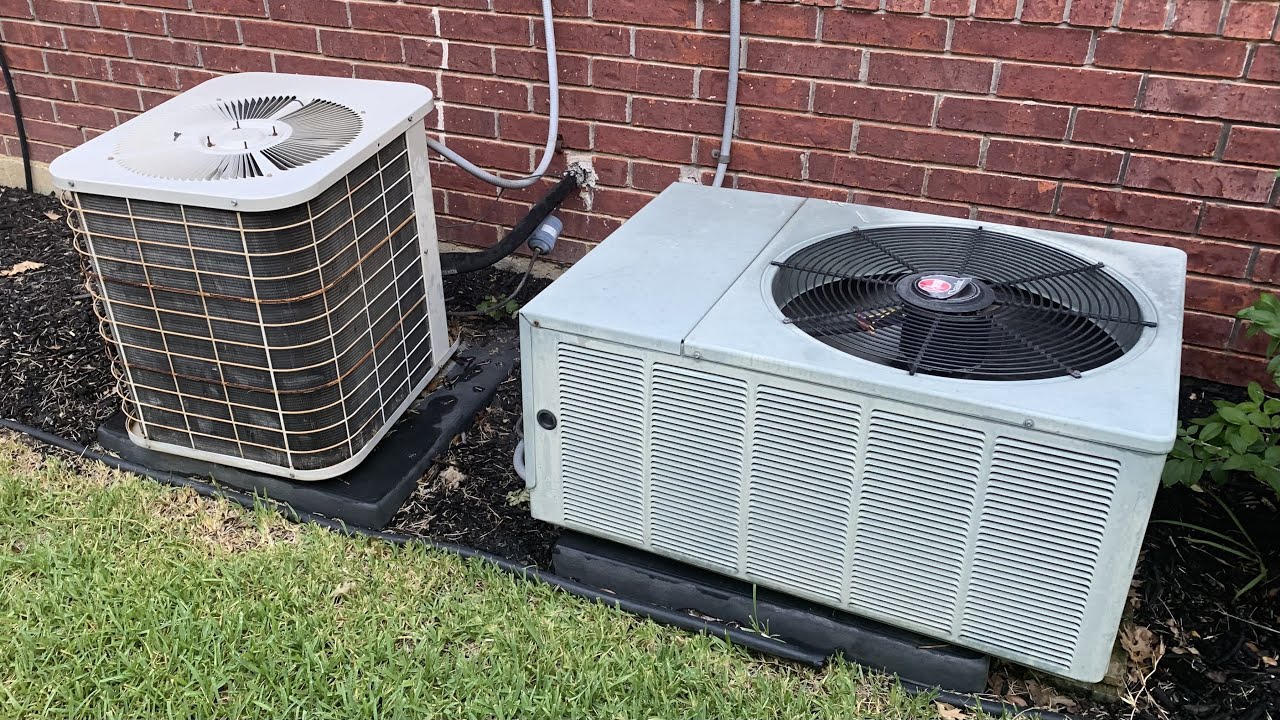 Vintage 1991 Payne "Tech2000" 591AN & 2005 Rheem Classic Central Air ...