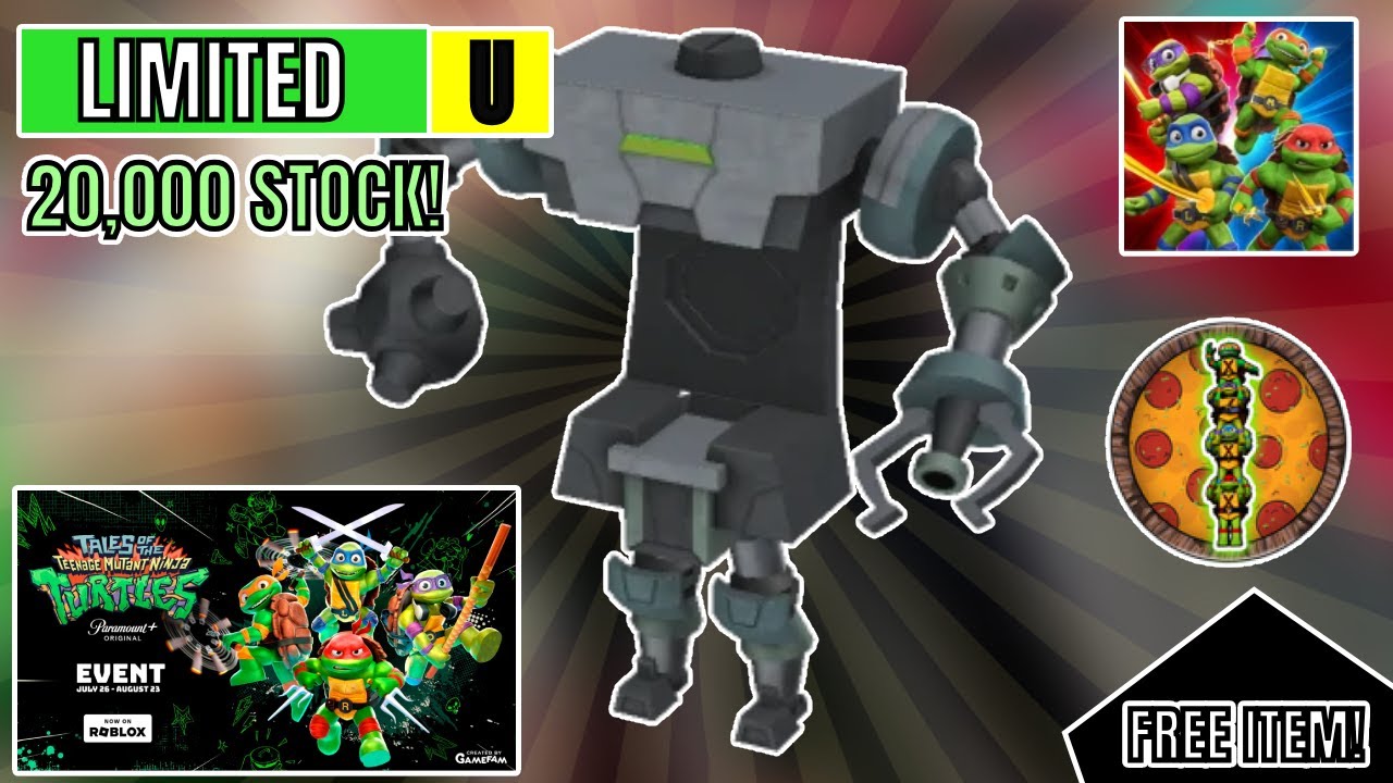 FREE LIMITED | HOW TO GET THE TMNT BISHOP MECH SUIT IN TMNT BATTLE ...