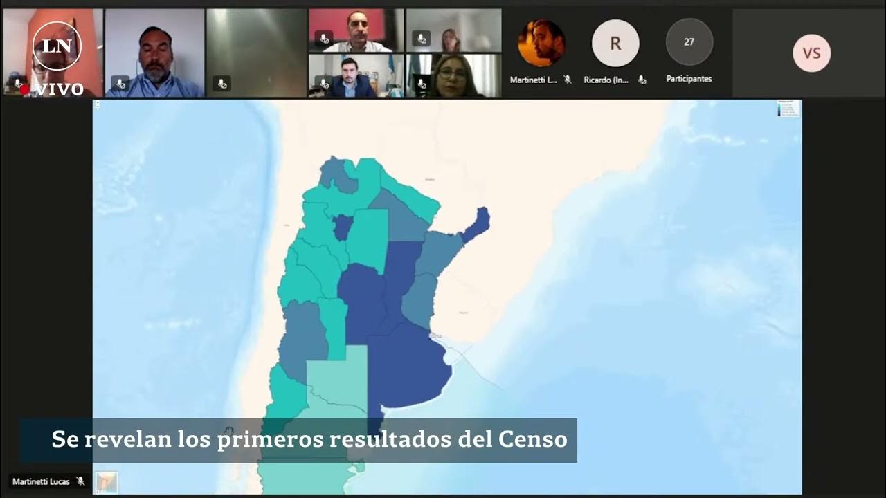 Se revelaron los primeros resultados del Censo 2022 - YouTube