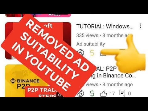 Easy way to remove Youtube Ad Suitability! #from limited to unlimited ...