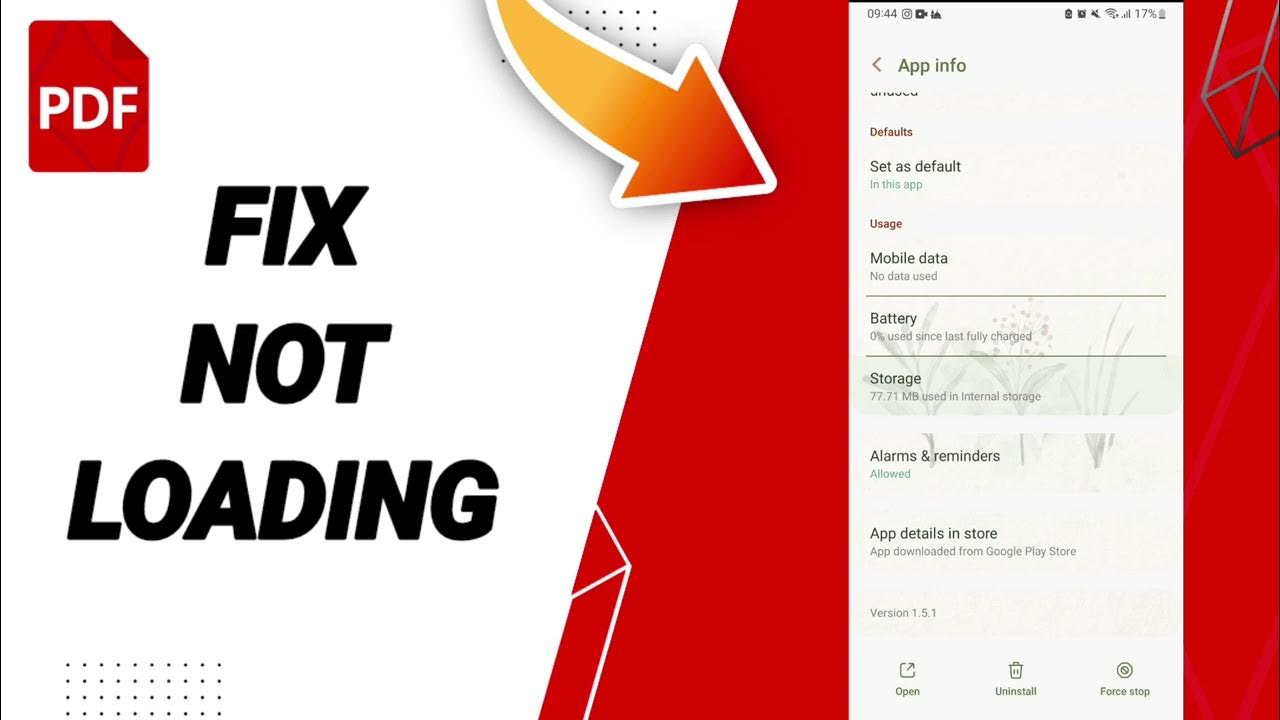 How To Fix Not Loading On PDF Reader App 2023 - YouTube