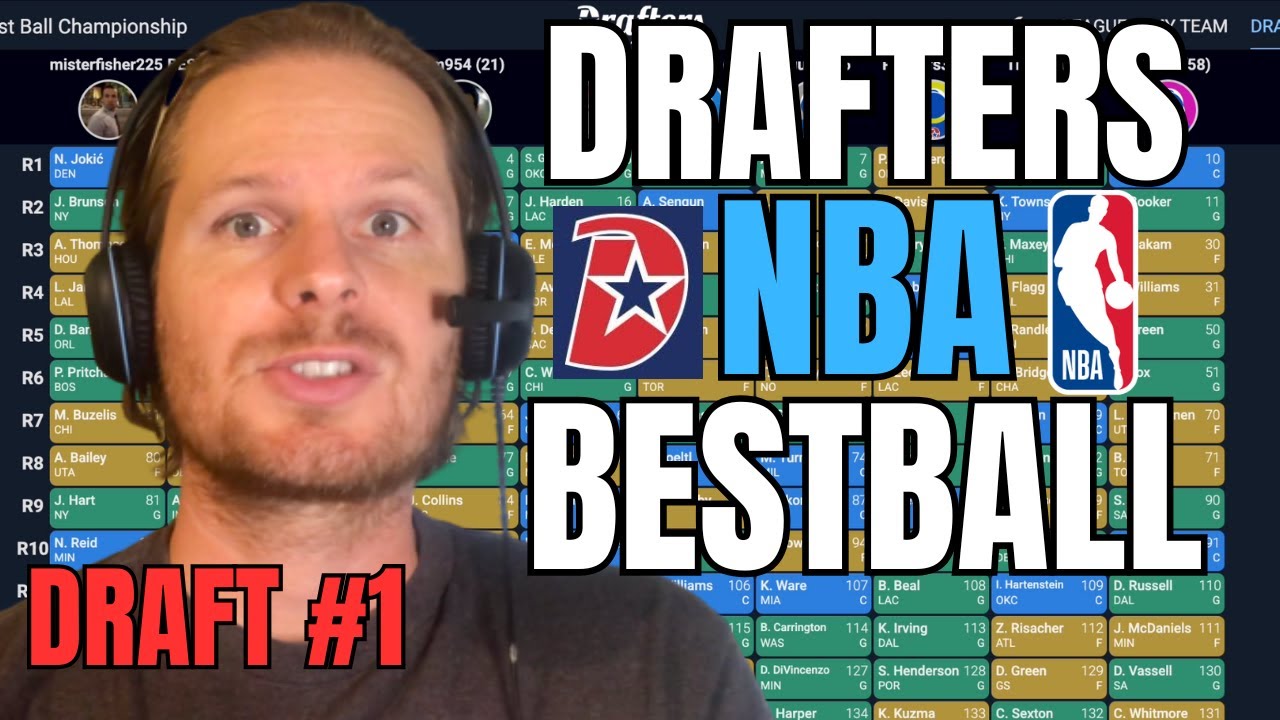Drafters NBA BestBall DRAFT!! (DraftKings Underdog Alternative) 1st ...